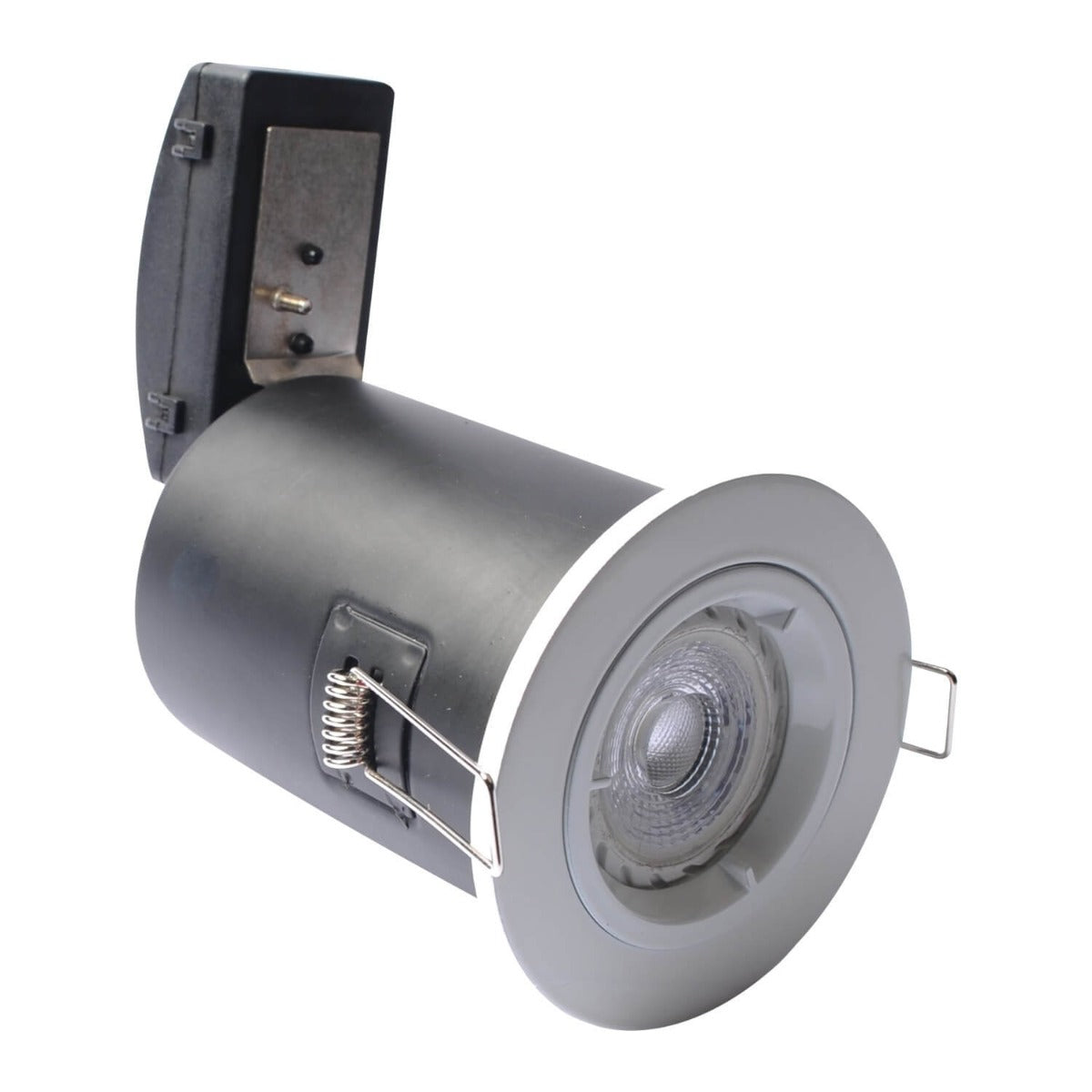 White, Fixed GU10 Fire Rated Aluminium Downlight – LED Supplier UK